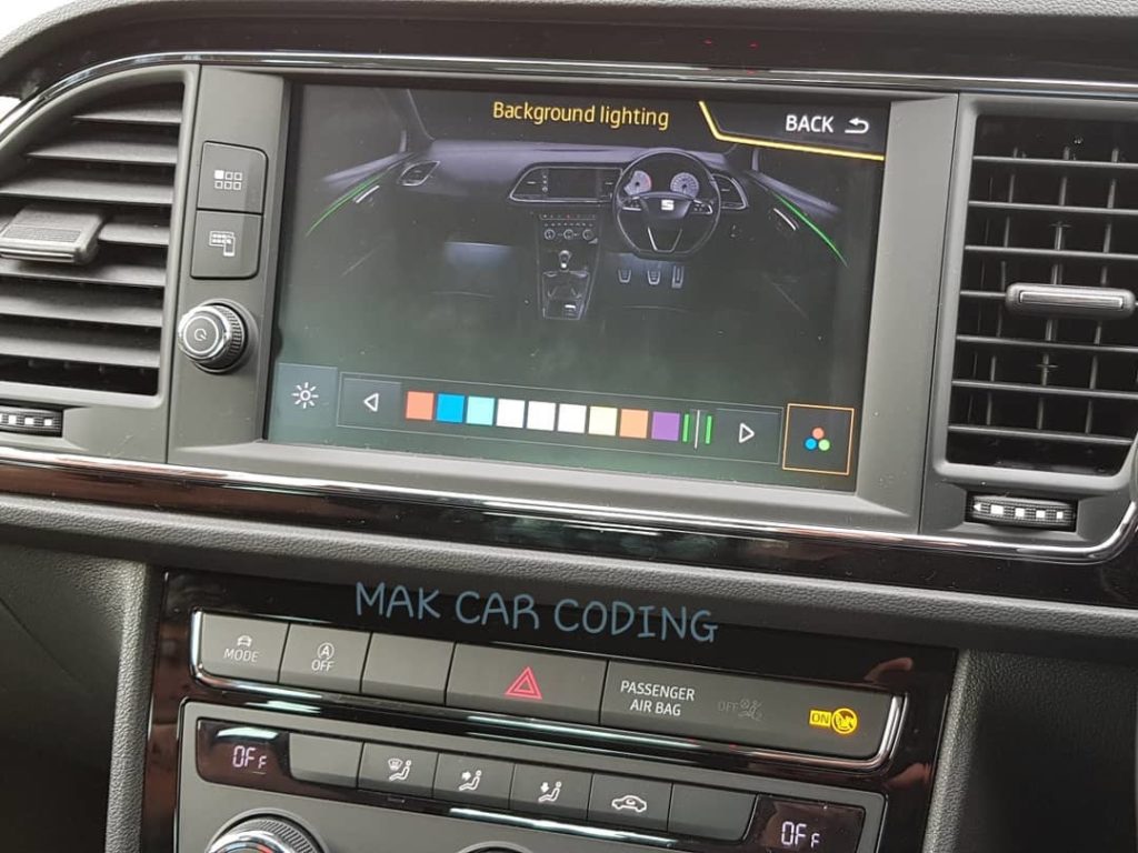 Seat Leon MK3 FL - Ambient Colours - MAK Coding