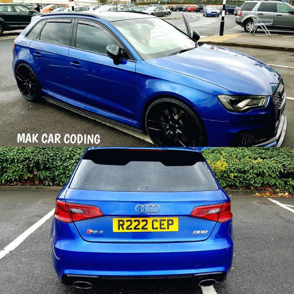 Audi A3 8P Facelift Black Edition - MAK Coding