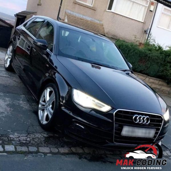 Audi A3 8P Facelift Black Edition - MAK Coding