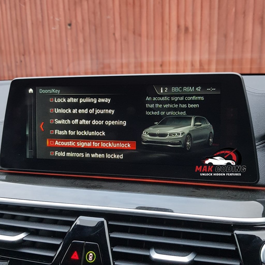 BMW Remote Coding Hidden Features - F/G Series Coding - MAK Coding