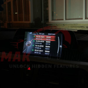 BMW Update Service History iDrive - F/G Series - MAK Coding