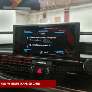 Audi A6 / A7 RMC Navigation Maps SD Card - MAK Coding